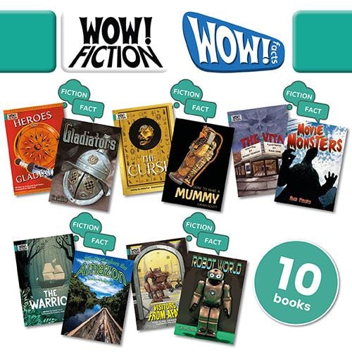 WOW! Paired Fiction & Non-Fiction Turquoise For Year 5, 6, 7, 8, 9 ...
