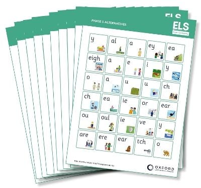 ELS Essential Spelling: Year 2: Phase 5 Alternative Sounds Mat Pack of ...