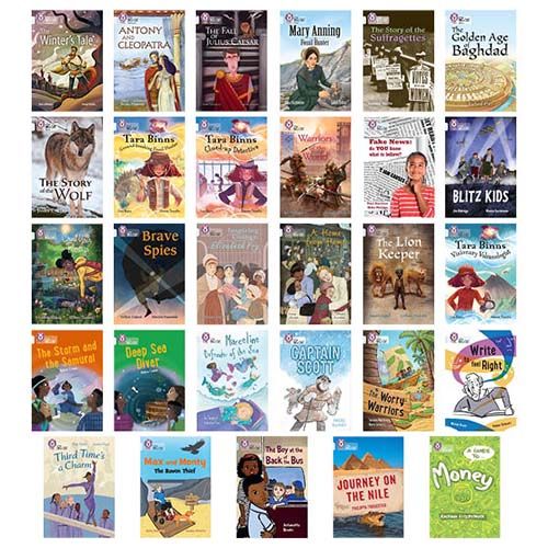 Collins Big Cat: KS2 Complete Pack Copper to Pearl For Year 3, 4, 5, 6 ...