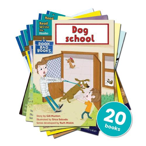 Read Write Inc. Phonics Book Bag Books: Blue Pack of 20 by Adrian ...