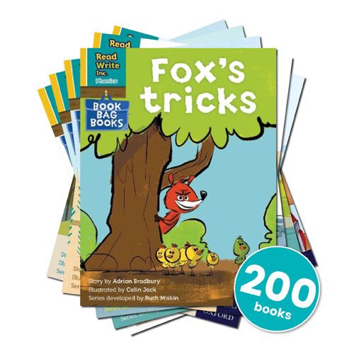 Read Write Inc. Phonics Book Bag Books: Yellow Pack of 200 by Adrian ...