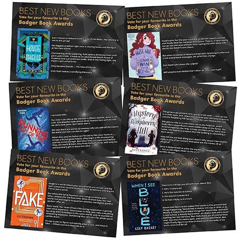 Downloadable Posters — Best New Books for Year 8 — Badger Book Awards ...