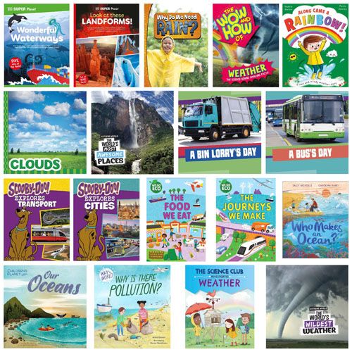 Best Geography Books for KS1 For Year 1, 2 (3531601W) | Badger Learning