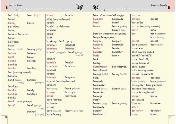 School Spelling Dictionary by Christine Maxwell and Julia Rowlandson ...