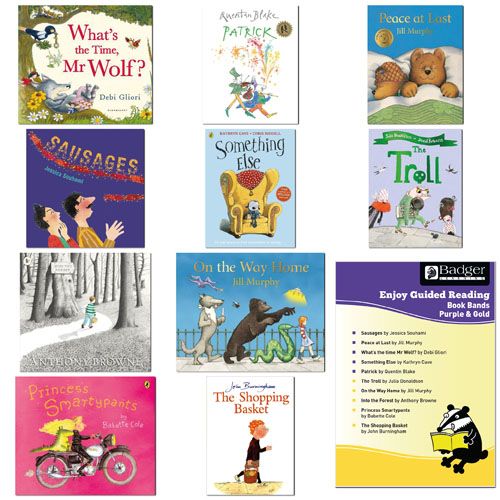 Enjoy Guided Reading Book Band - Purple and Gold Complete Pack For Year ...