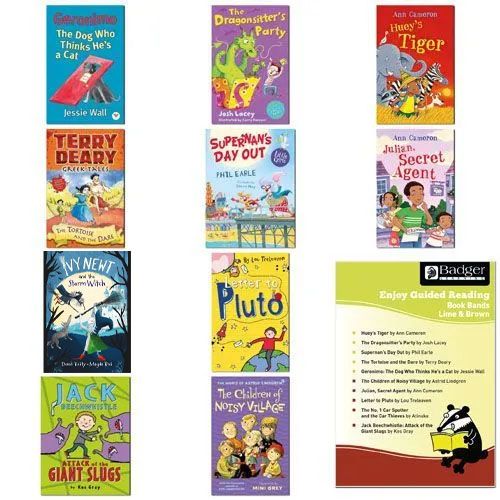 Enjoy Guided Reading Book Band - Lime and Brown Complete Pack For Year ...