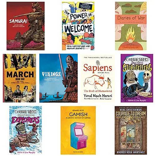 Graphic Novels: Non-Fiction For Year 7, 8, 9, 10, 11 | Badger Learning