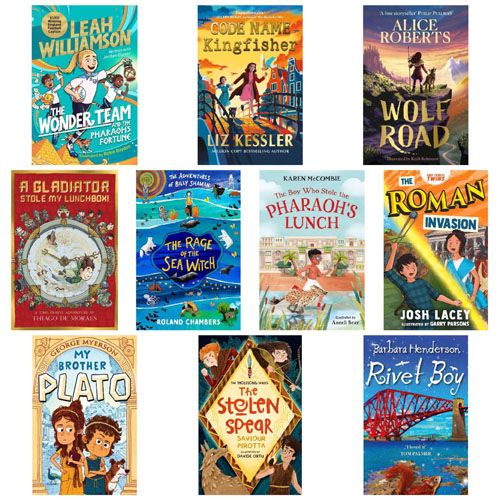 Top Ten Time Slip and Historical Stories for KS2 For Year 3, 4, 5, 6 ...
