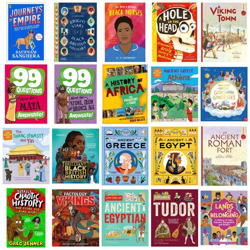 Best History Books for KS2 For Year 3, 4, 5, 6 (3531501W) | Badger Learning