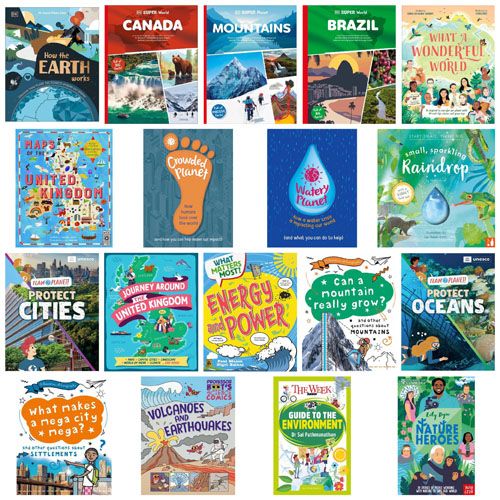 Best Geography Books for KS2 For Year 3, 4, 5, 6 (3531701W) | Badger ...