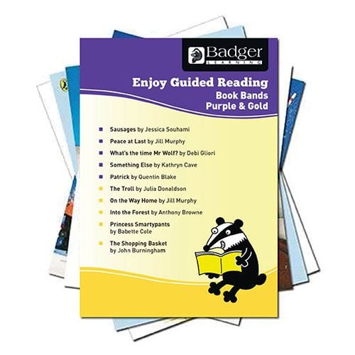 Enjoy Guided Reading Book Band - Purple and Gold Complete Pack For Year ...
