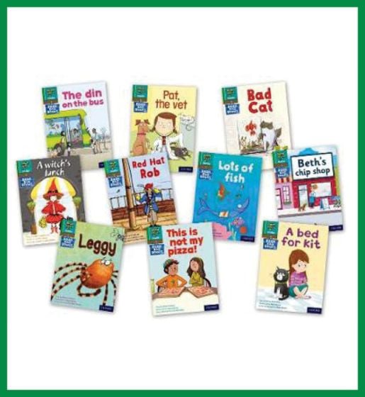 Read Write Inc. Phonics Book Bag Books: Red to Grey Pack of 1180 by ...