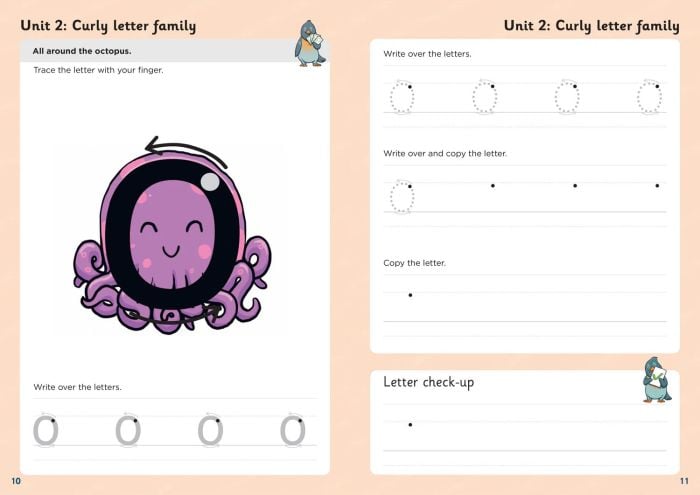 Little Wandle Handwriting Workbook 2: Lower-case letters by Rachel ...