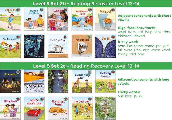 Red Squirrel Phonics Levels 1–7 + Teacher Books (N938900W) | Badger ...