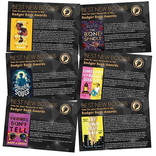 Downloadable Posters — Best New Books for Year 10 — Badger Book Awards ...